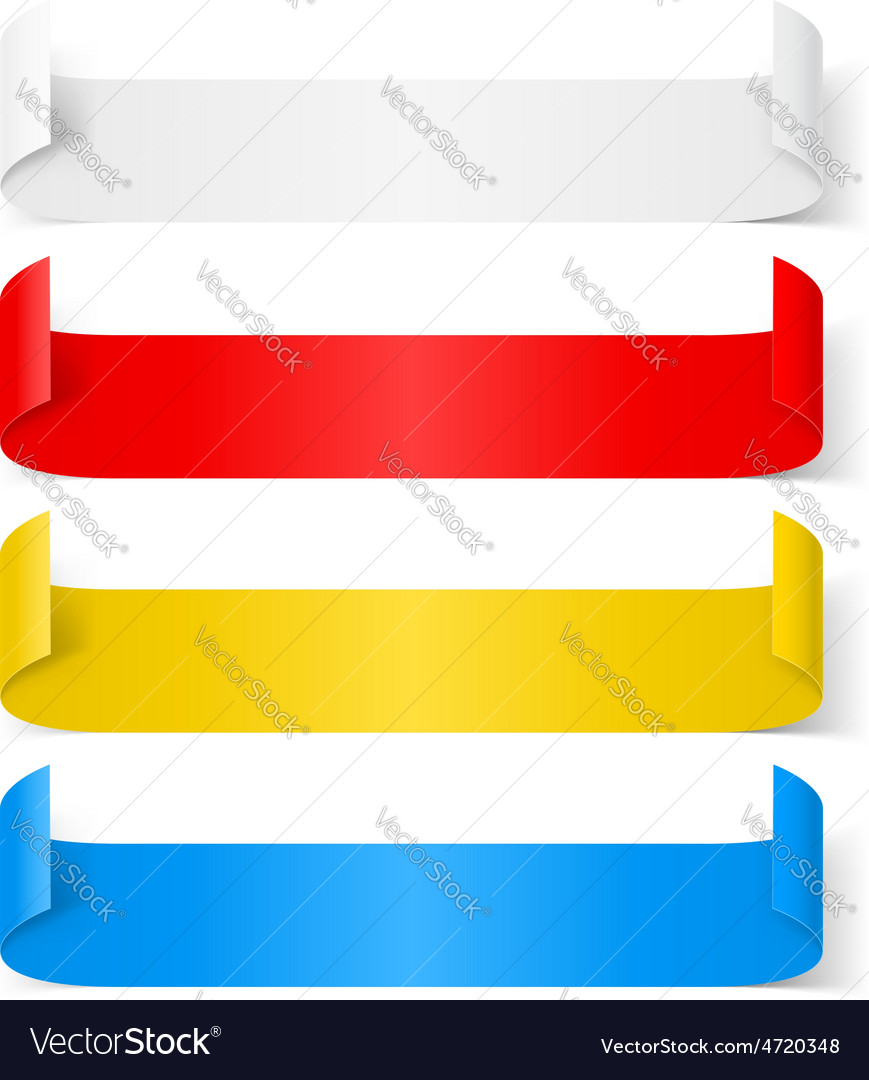 Paper Sticker Royalty Free Vector Image - Vectorstock