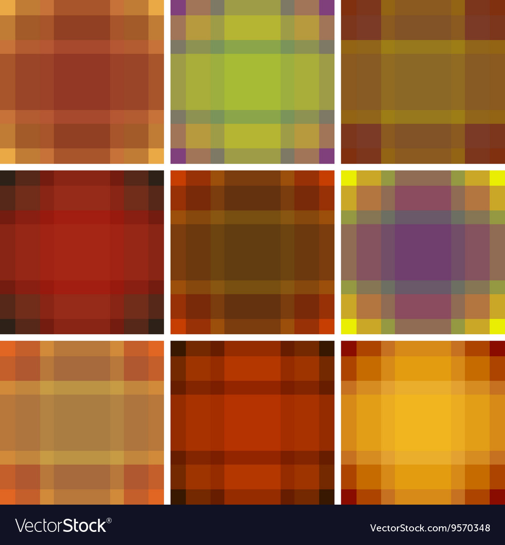 Seamless British pattern background collection Vector Image
