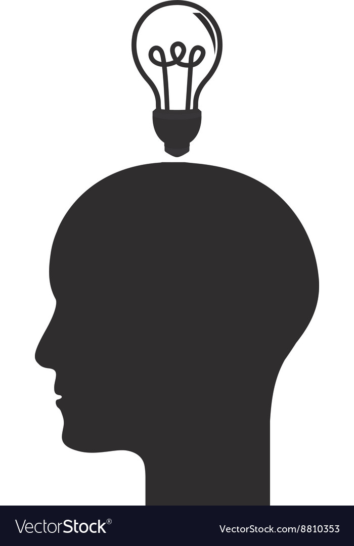 Lightbulb idea Royalty Free Vector Image - VectorStock