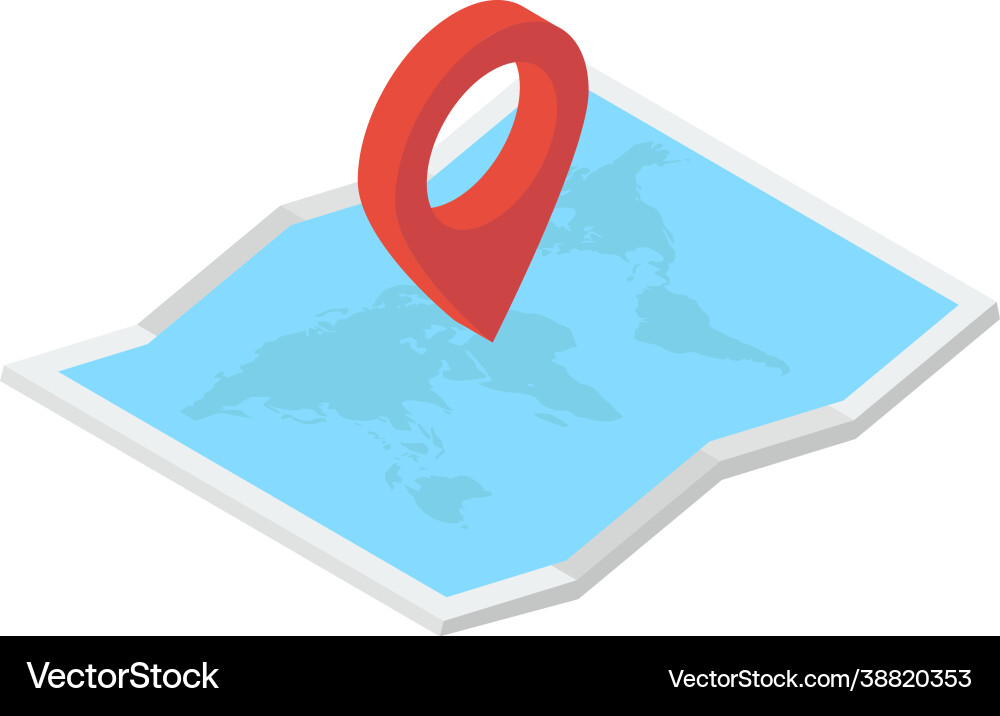 Map navigation Royalty Free Vector Image - VectorStock