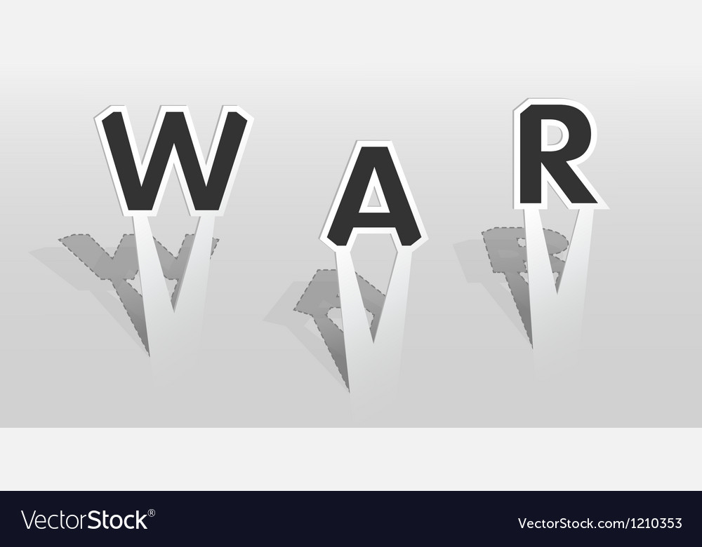 War Royalty Free Vector Image - VectorStock
