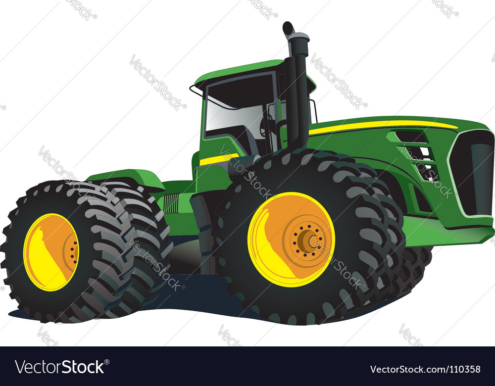 Tractor Royalty Free Vector Image - VectorStock