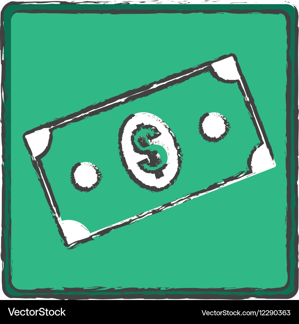 Billet money cash Royalty Free Vector Image - VectorStock