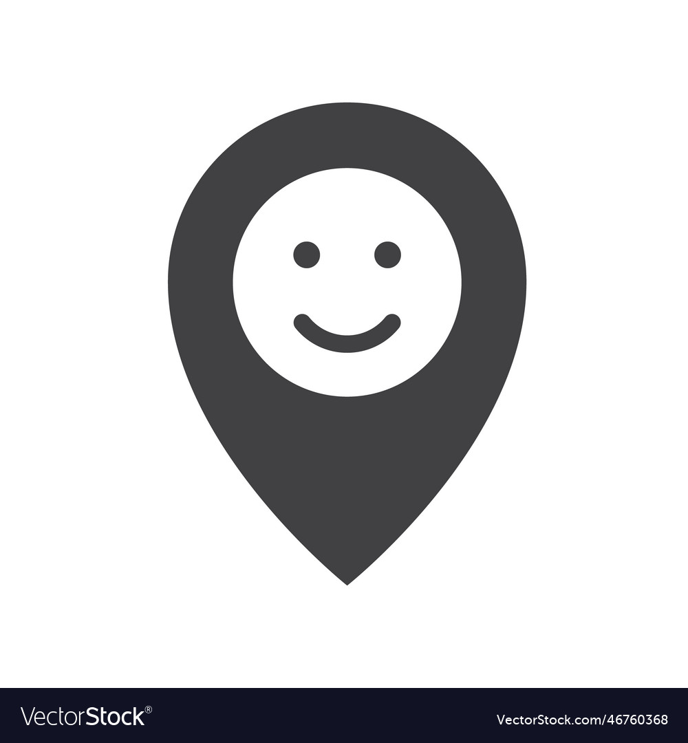 Smiley pointer icon Royalty Free Vector Image - VectorStock