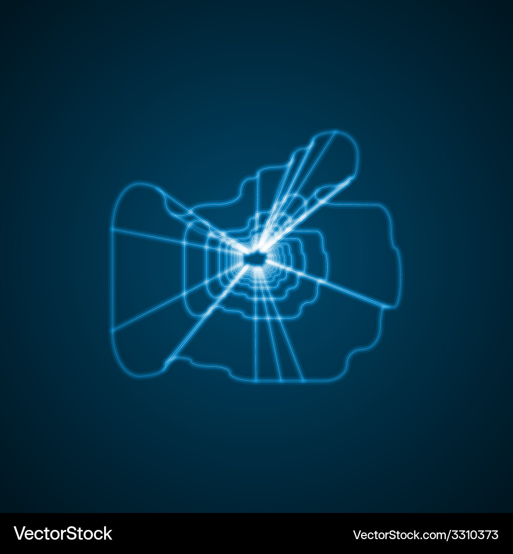 Abstract symbol of like Royalty Free Vector Image
