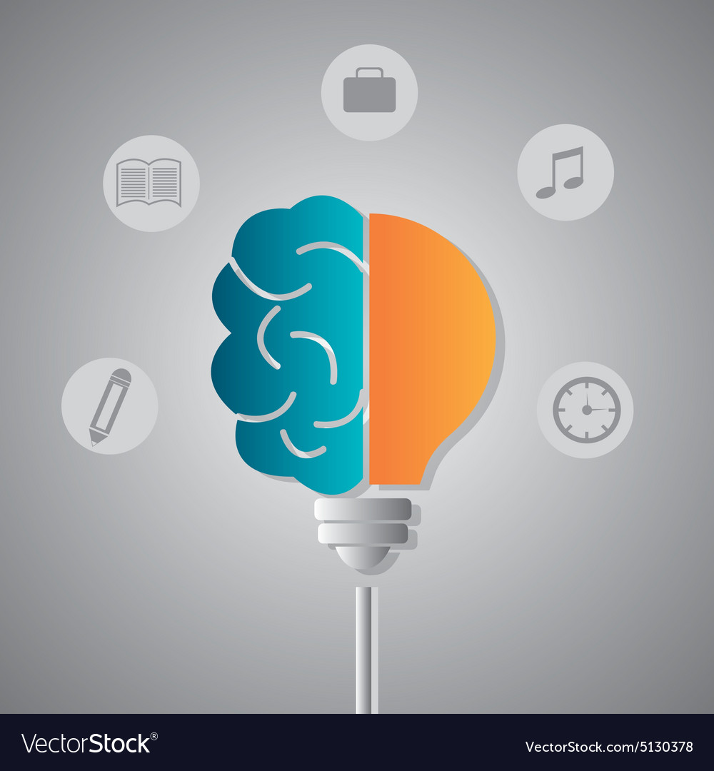 Creative idea design Royalty Free Vector Image