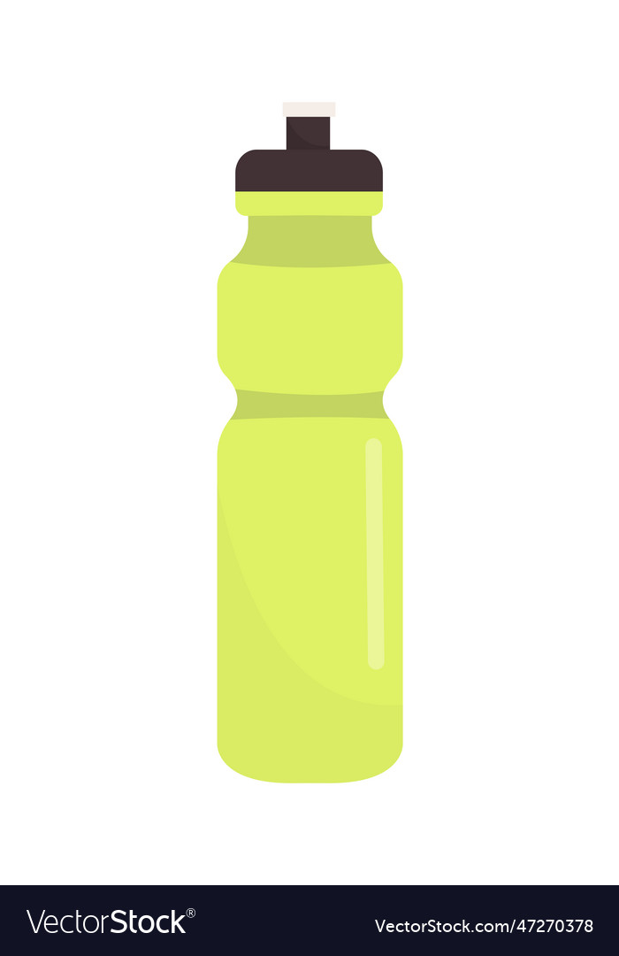 Fitness water bottle Royalty Free Vector Image