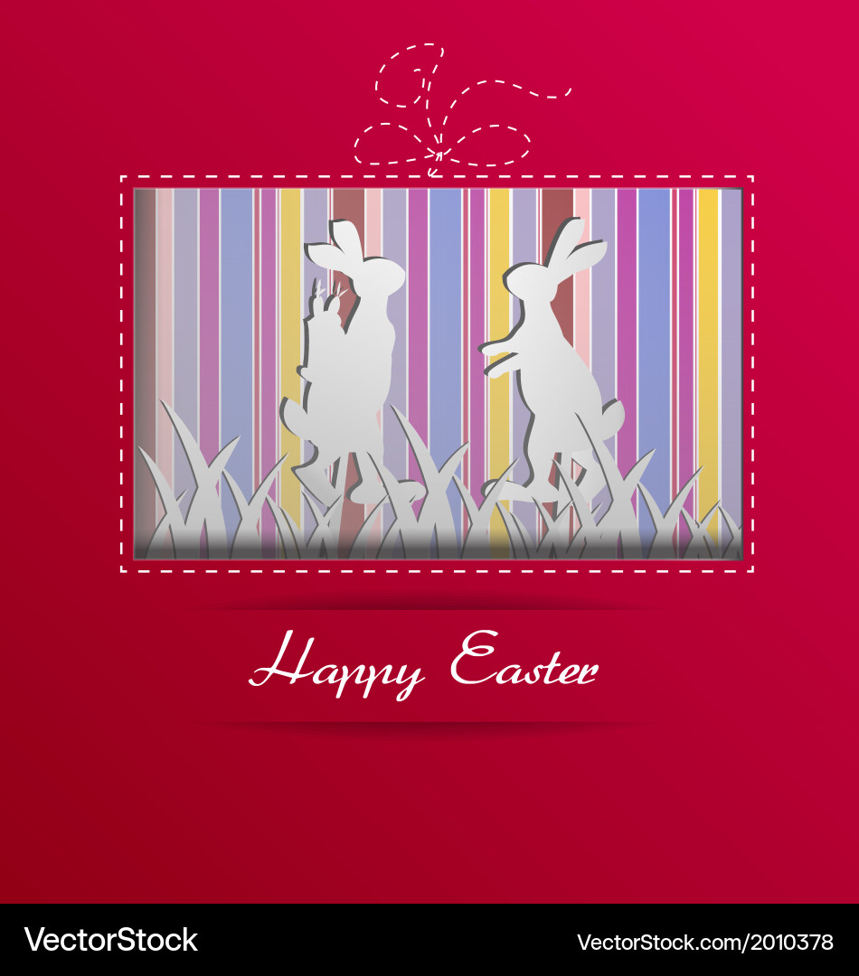 Happy easter Royalty Free Vector Image - VectorStock