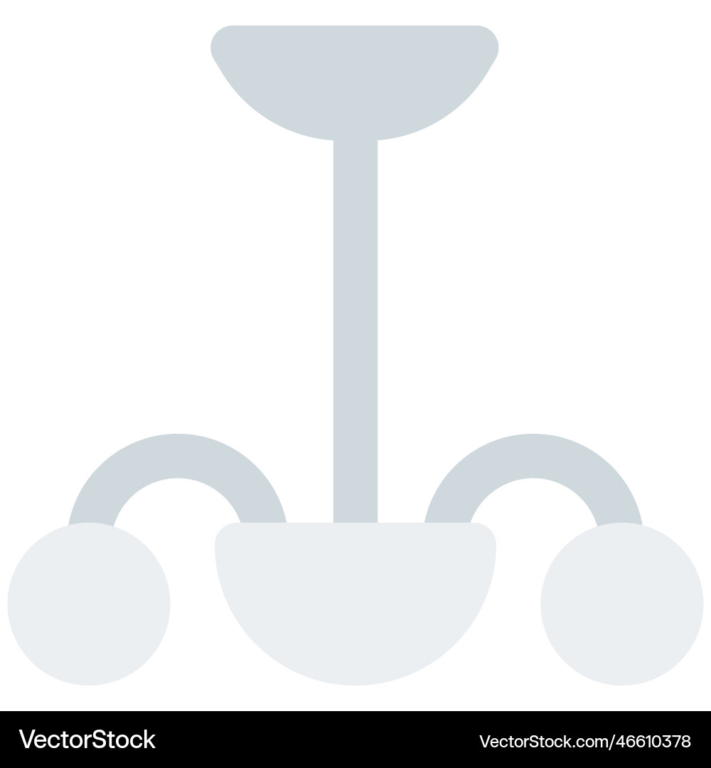 Light fixture with an antique design Royalty Free Vector