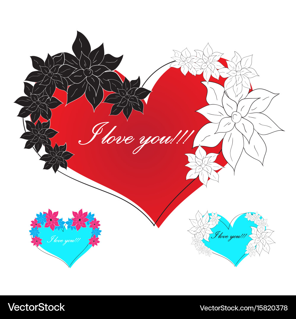 Love red Royalty Free Vector Image - VectorStock
