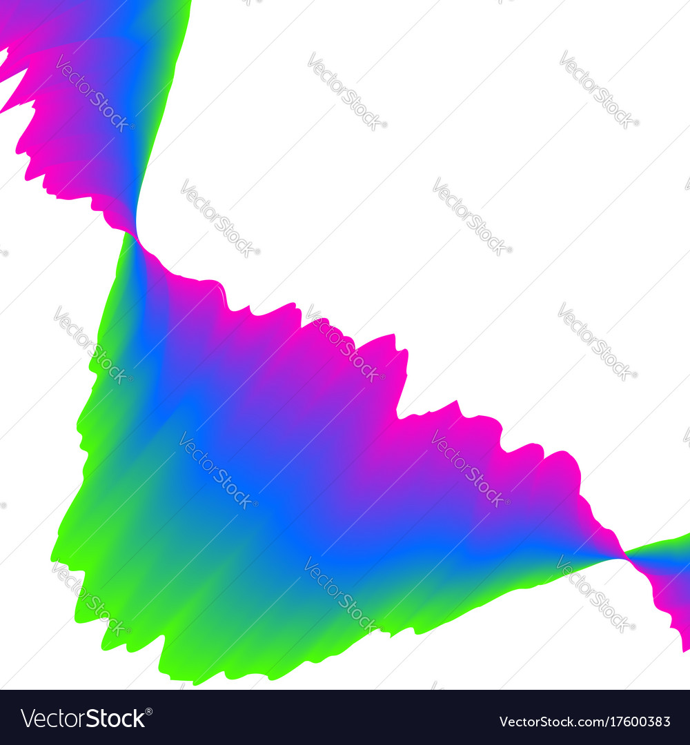 Abstract colorful rainbow wave background Vector Image Abstract colorful rainbow wave background Vector Image