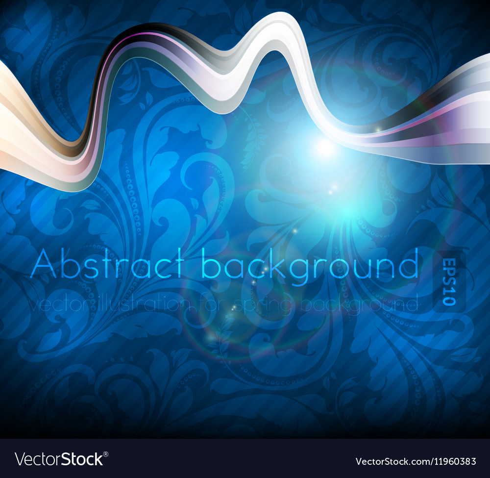 Abstract spring background Royalty Free Vector Image