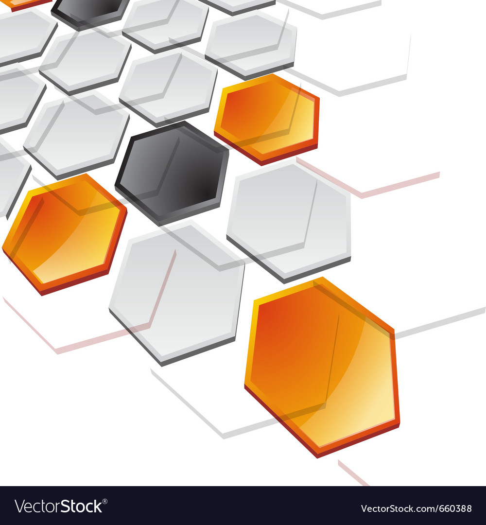 Abstract horizontal technology banner Royalty Free Vector