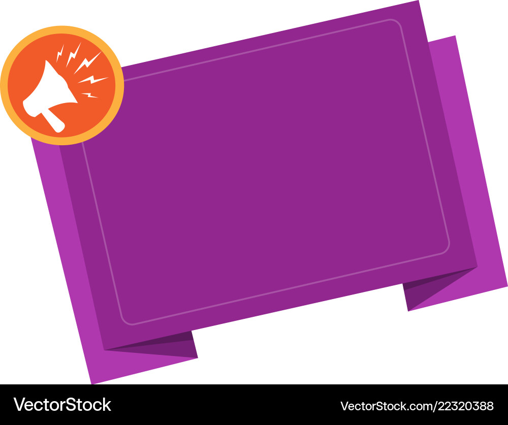 Flat design business empty Royalty Free Vector Image