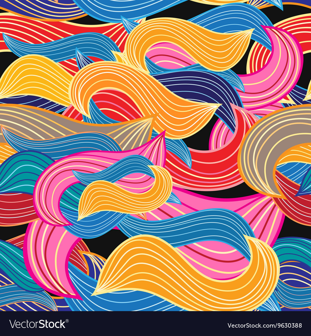 Graphic abstract pattern Royalty Free Vector Image