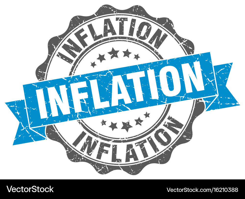 Inflation stamp sign seal Royalty Free Vector Image