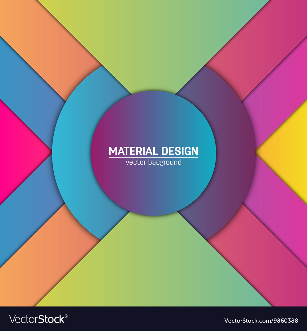 Material design background abstract Royalty Free Vector