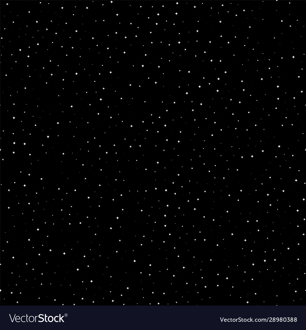 Seamless pattern with space graphic elements Vector Image