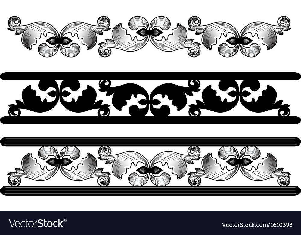 Carved pattern Royalty Free Vector Image - VectorStock