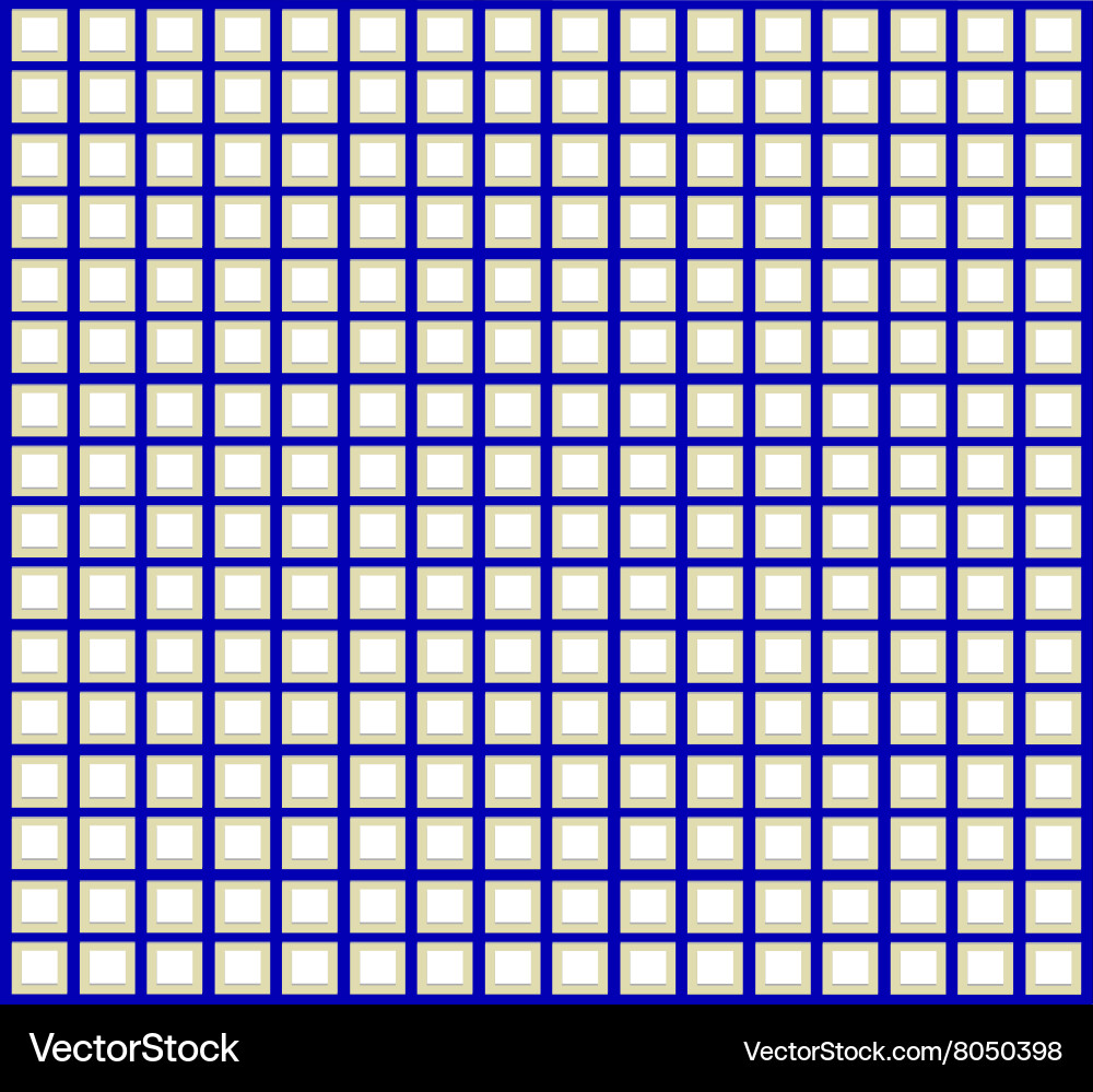A pattern of blue and white squares Royalty Free Vector