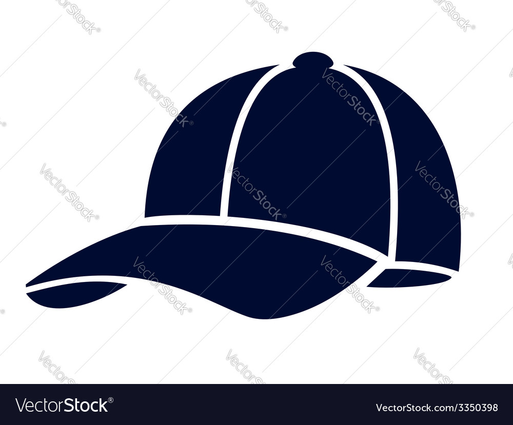 Baseball cap Royalty Free Vector Image - VectorStock