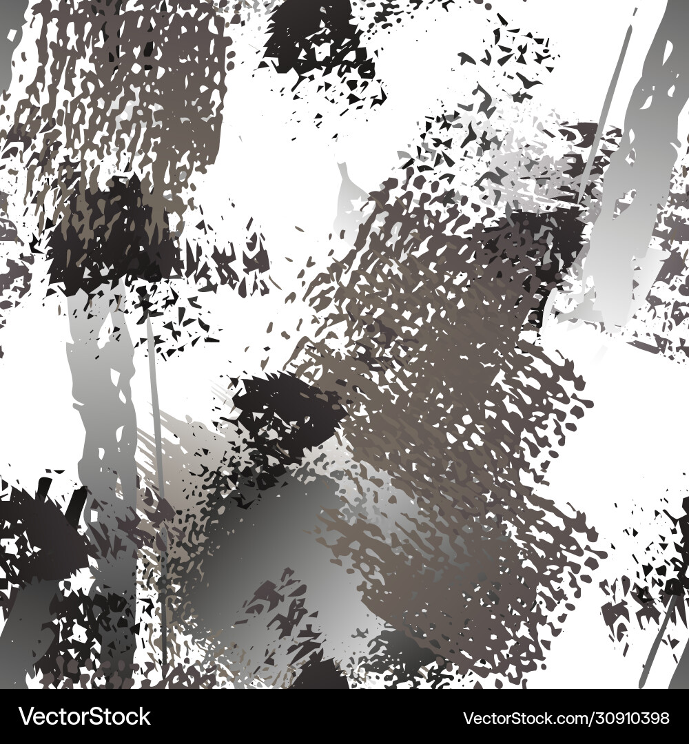 Grunge dry paint surface watercolor splatter Vector Image