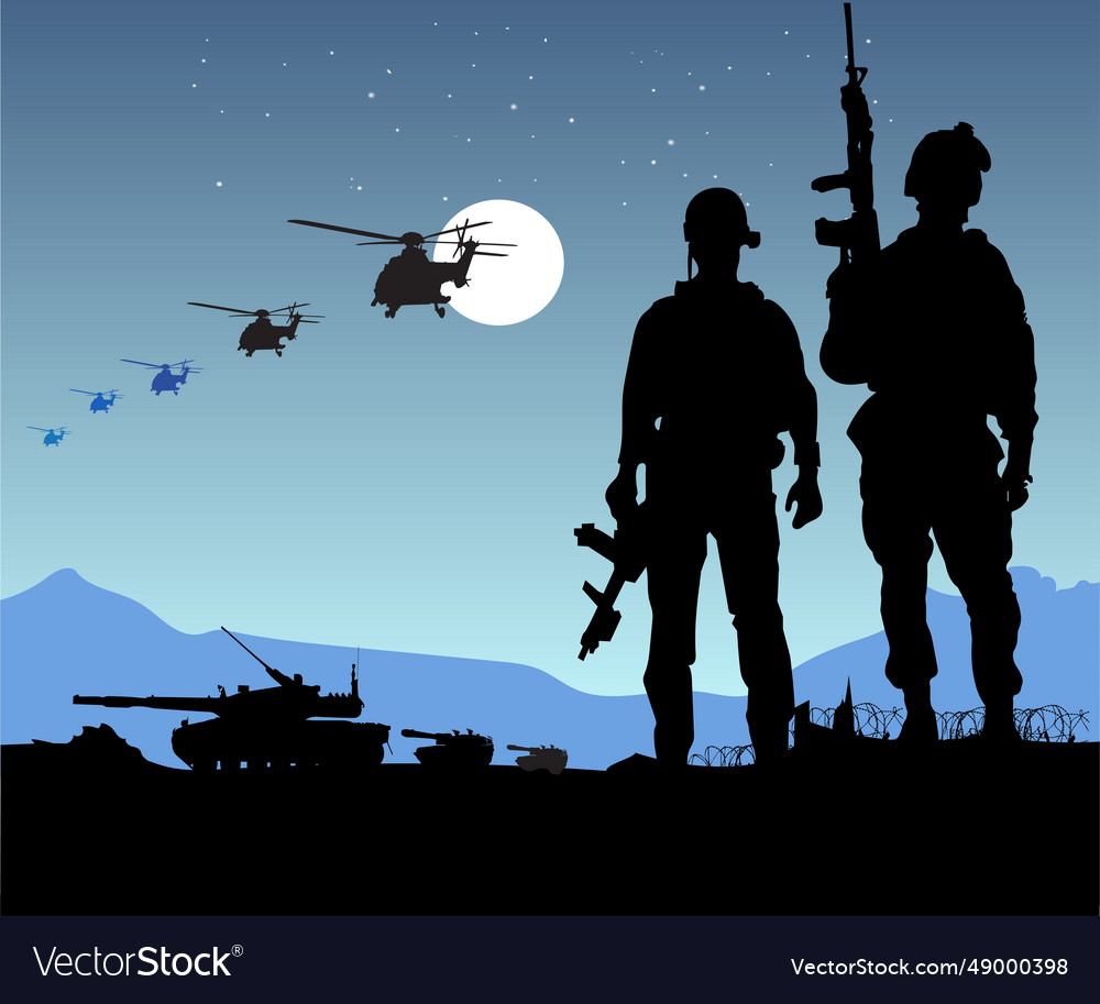 Hostilities Royalty Free Vector Image - VectorStock
