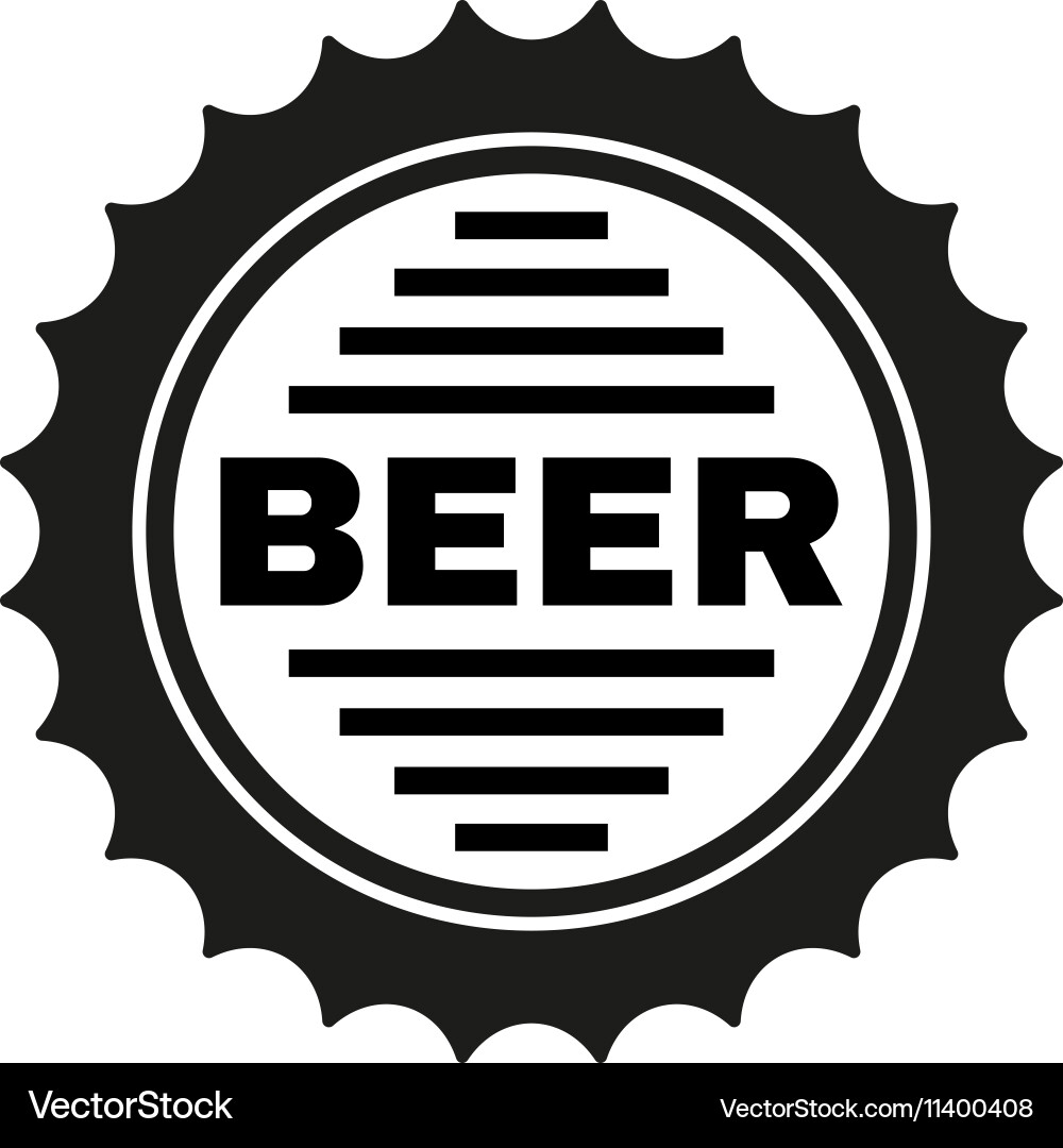 Beer icon pub and alcohol symbol ui Royalty Free Vector