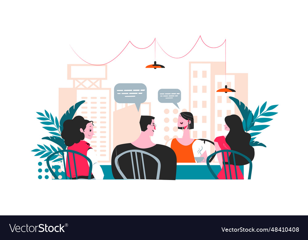 Candidate interview Royalty Free Vector Image - VectorStock