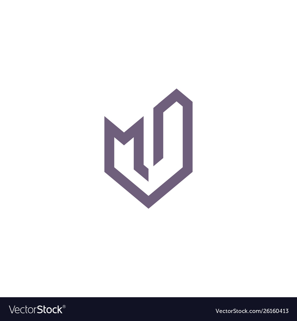 Initials logo template Royalty Free Vector Image