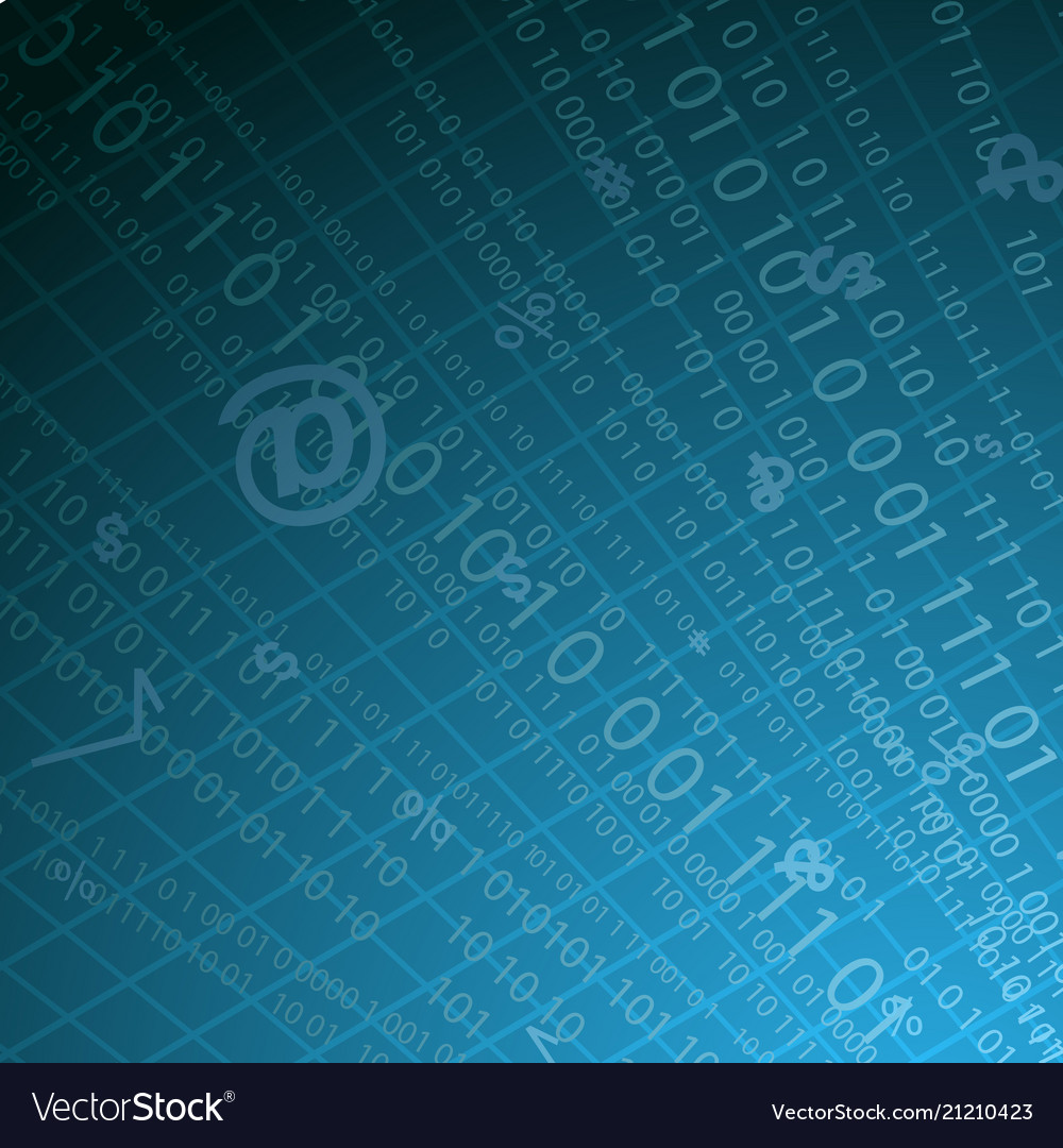 Digital computer background Royalty Free Vector Image