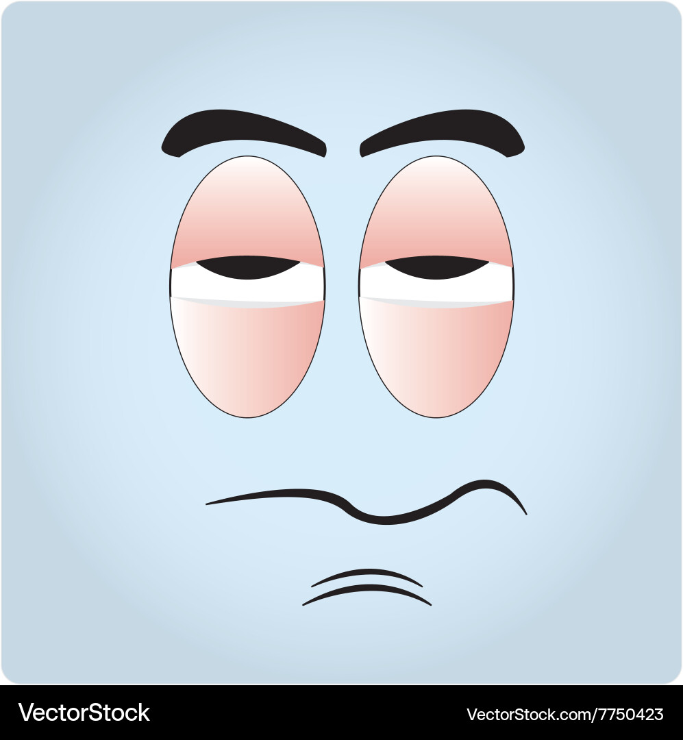 Facial expression Royalty Free Vector Image - VectorStock