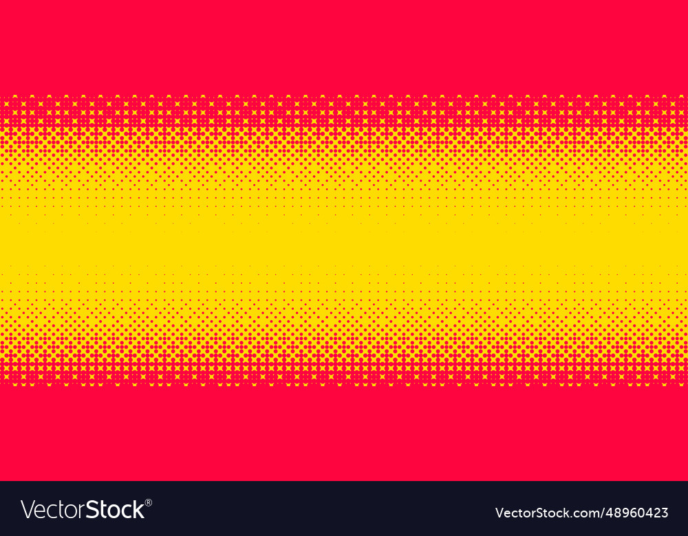 Pixelated bitmap gradient texture yellow Vector Image
