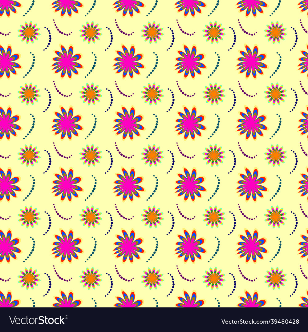 Flower pattern Royalty Free Vector Image - VectorStock