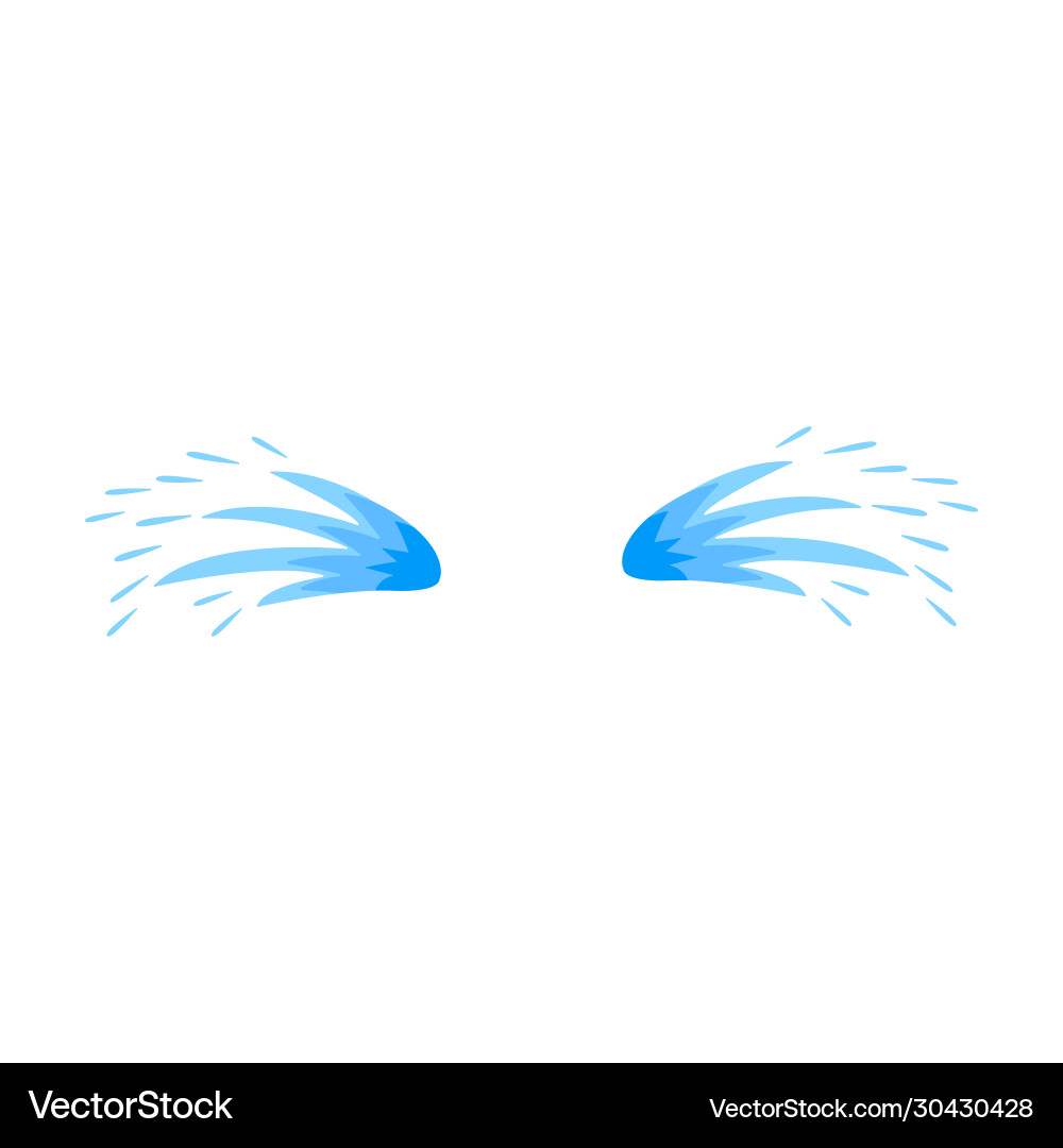 Tears iconcartoon icon isolated Royalty Free Vector Image
