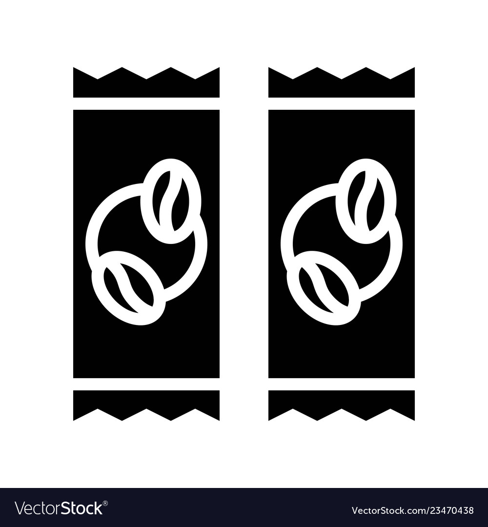 3 in 1 coffee related solid style Royalty Free Vector Image