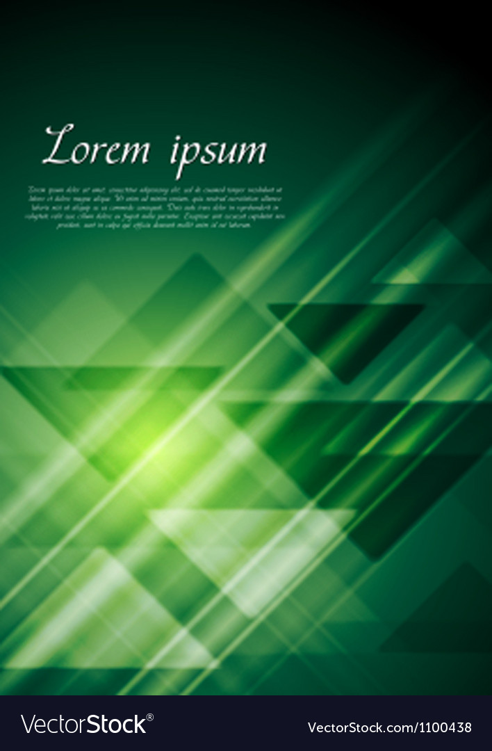 Bright green geometrical background Royalty Free Vector