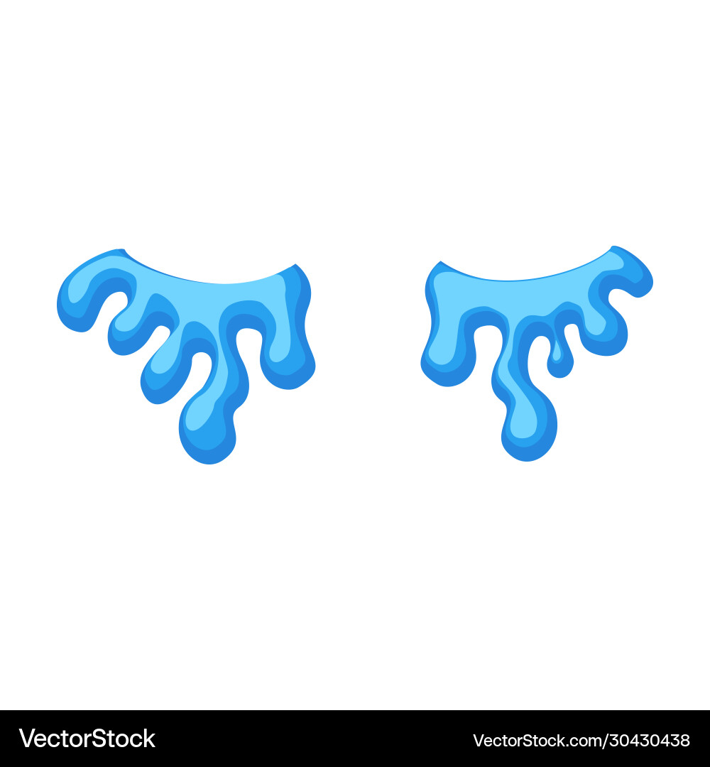 Tears iconcartoon icon isolated Royalty Free Vector Image