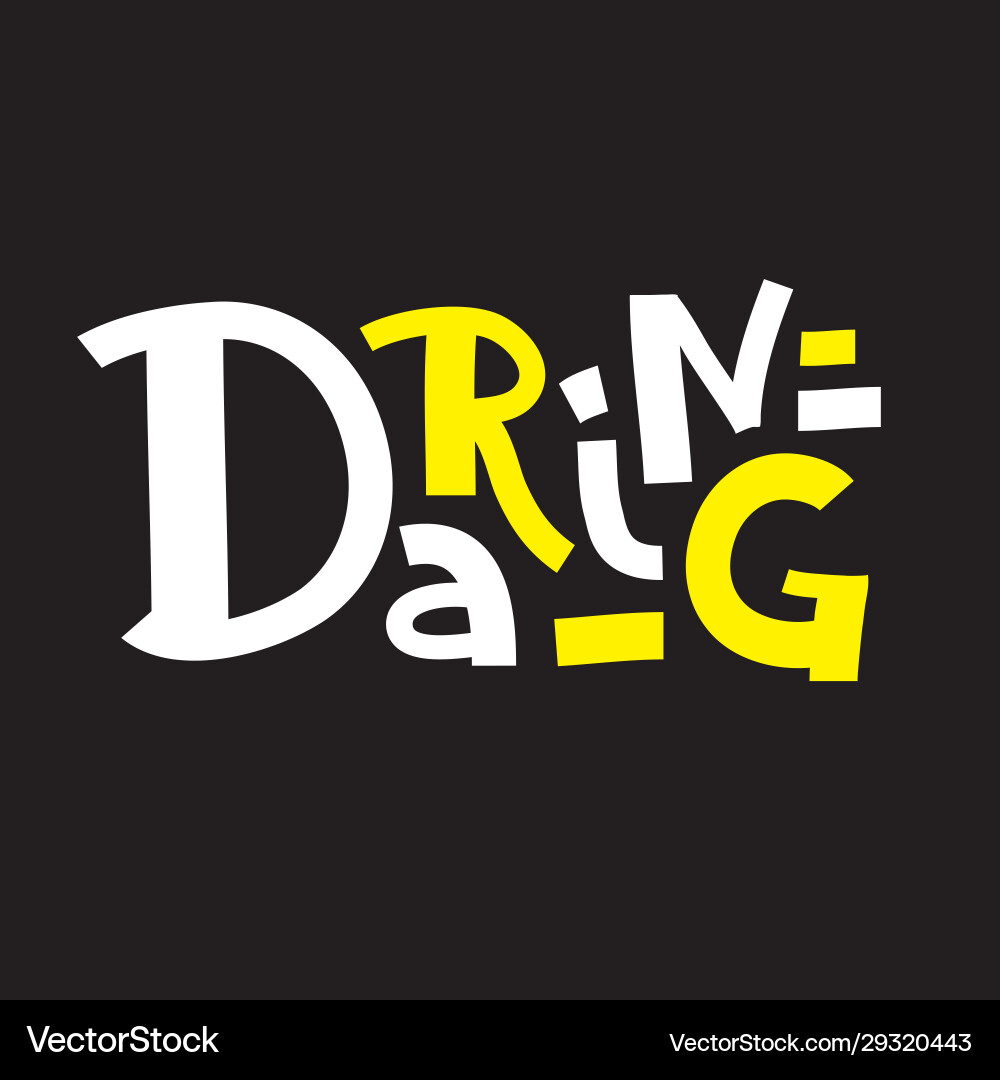 Daring - simple inspire motivational quote Vector Image