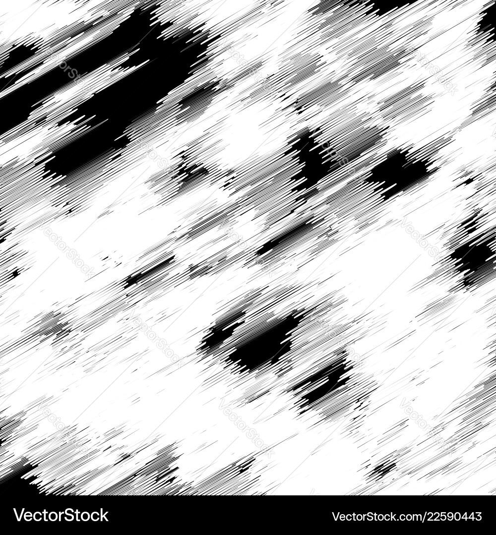 Geometric pattern of chaotic random shapes rough Vector Image