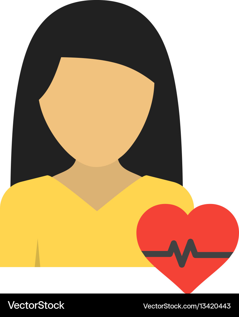 Woman healthy life Royalty Free Vector Image - VectorStock