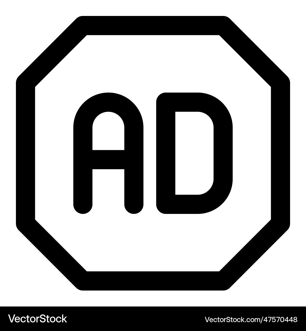 Pop up for advertisements and commercials Vector Image