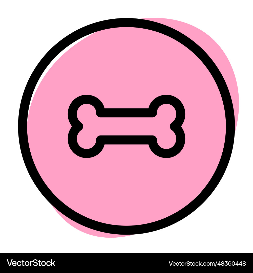 Signboard promoting a pet shop Royalty Free Vector Image