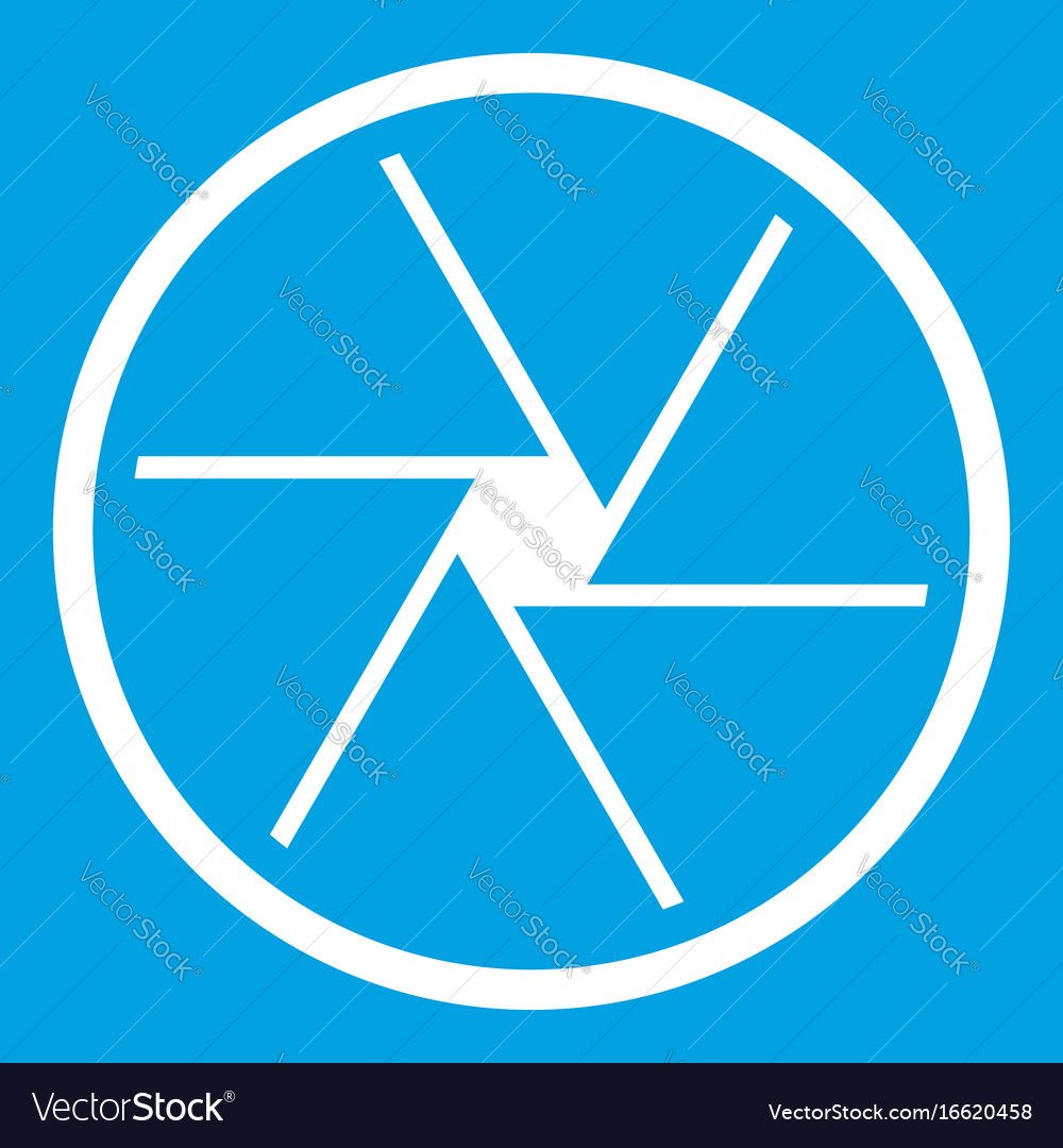 Round objective icon white Royalty Free Vector Image Round objective icon white Royalty Free Vector Image
