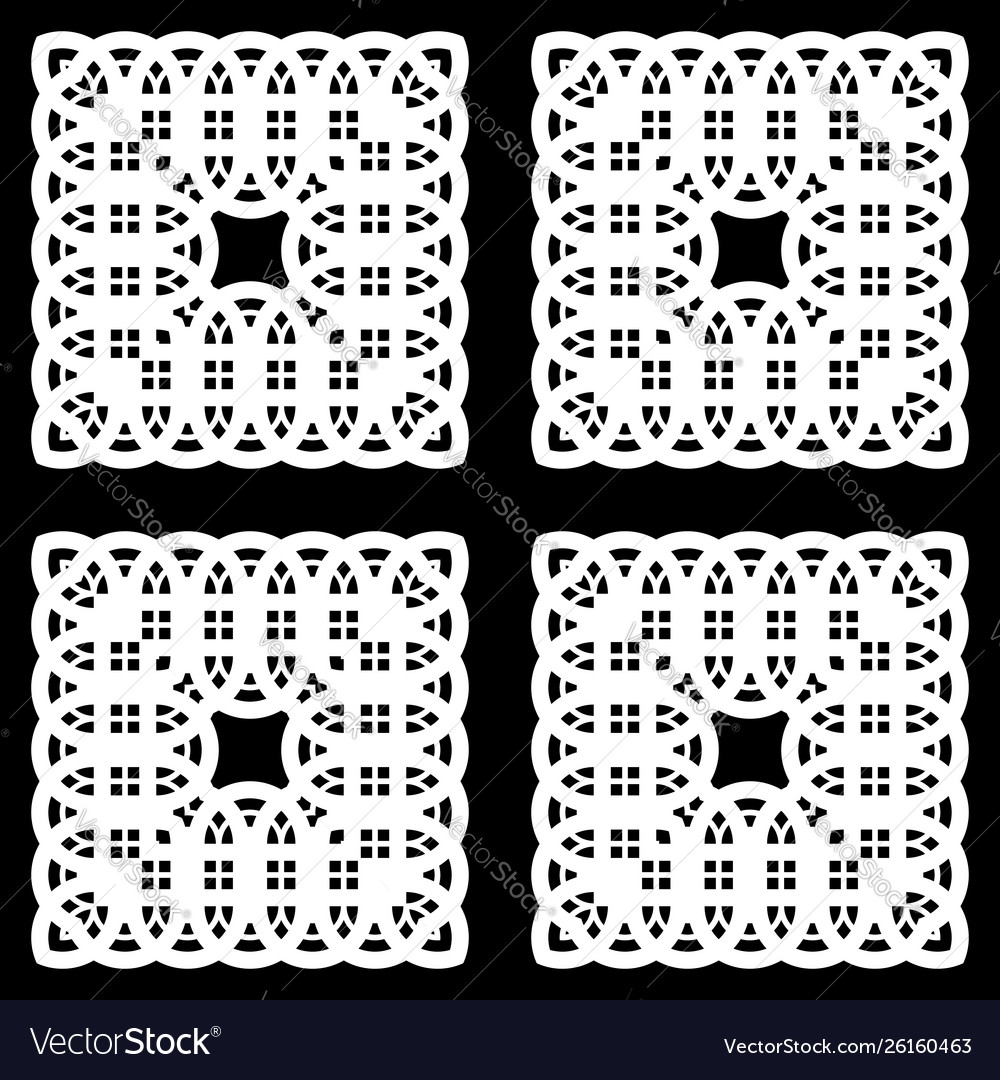 Design seamless monochrome square pattern Vector Image Design seamless monochrome square pattern Vector Image
