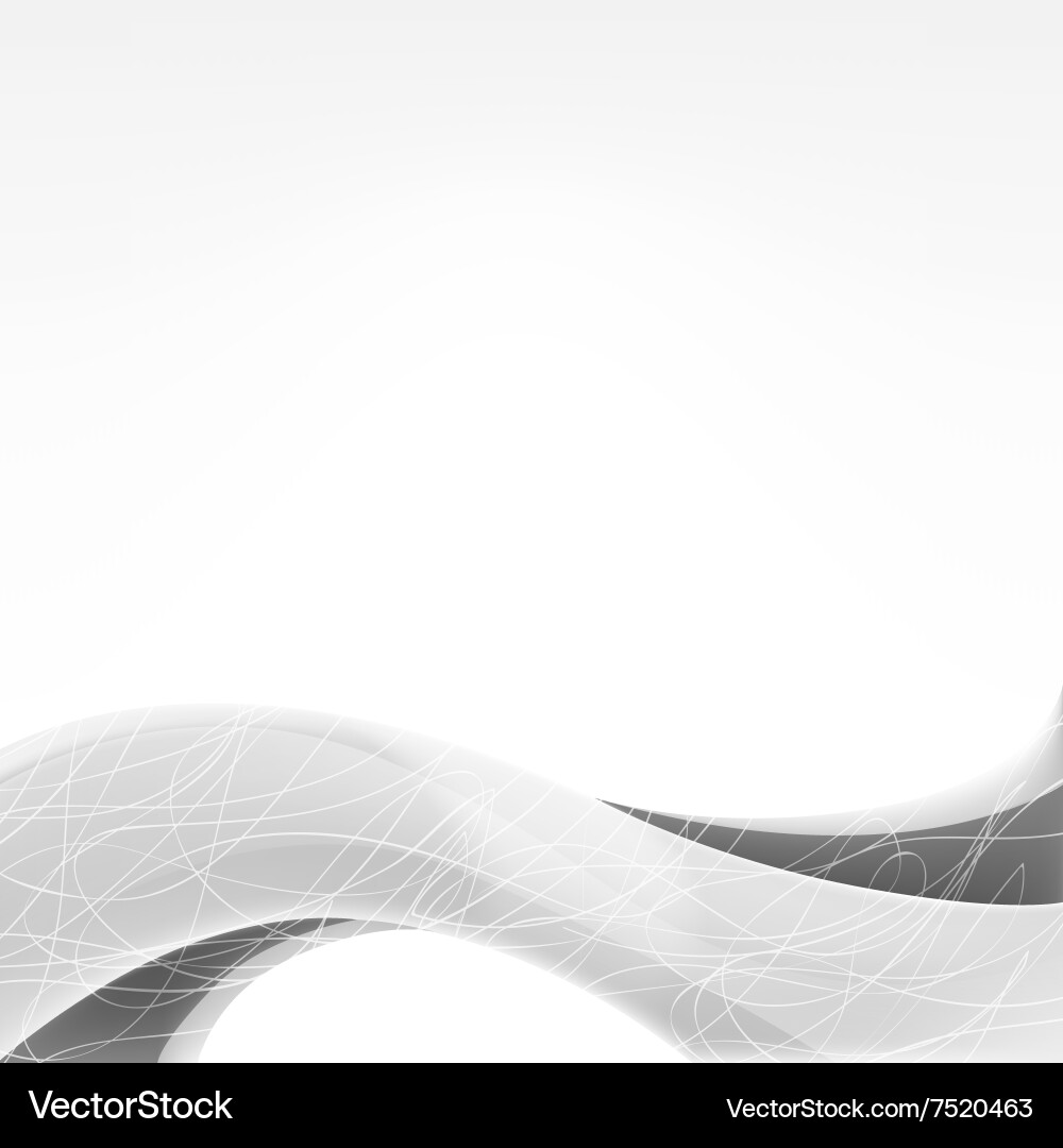 Wave of gray shades Royalty Free Vector Image - VectorStock