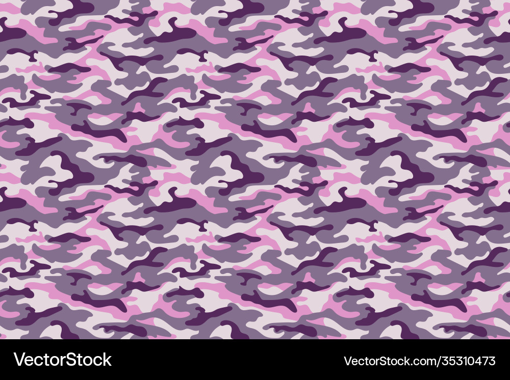 Military pink purple texture Royalty Free Vector Image