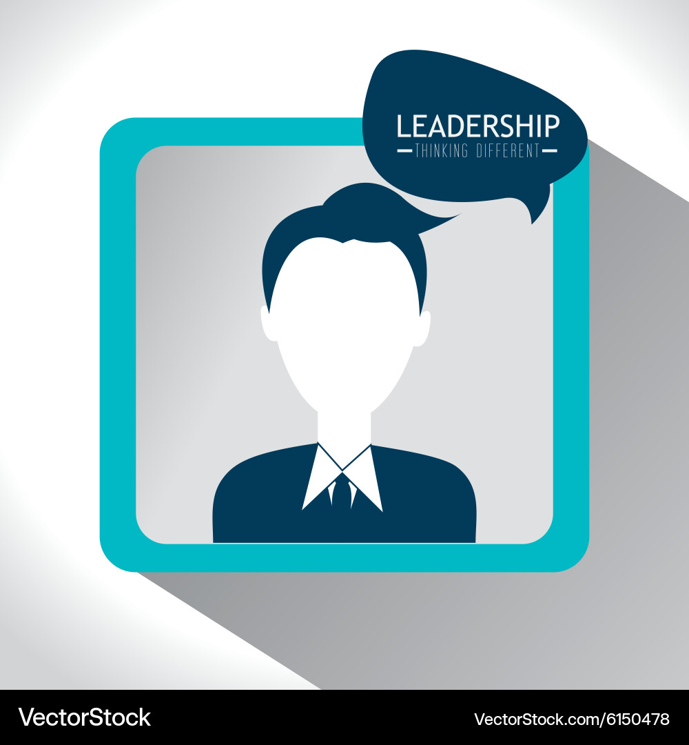 Leadership business entrepreneur Royalty Free Vector Image