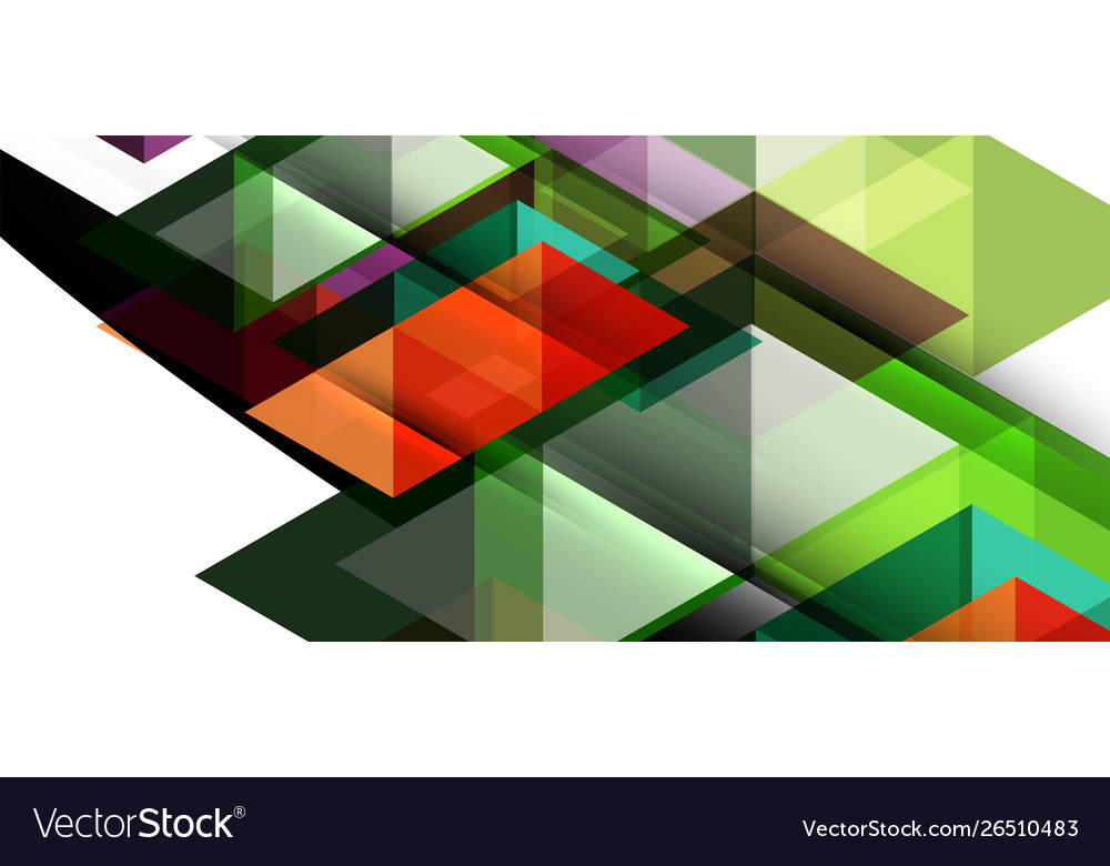 Abstract concept triangle graphic element Vector Image