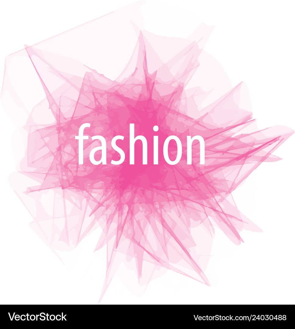 Abstract logo for fashion Royalty Free Vector Image
